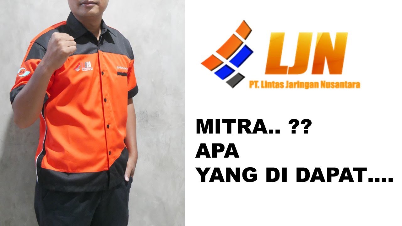 unboxing Seragam Mitra PT. Lintas Jaringan Nusantara - LJN - YouTube