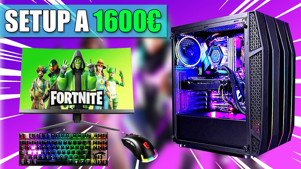 SETUP GAMING COMPLET POUR 1600€ - INTEL - YouTube