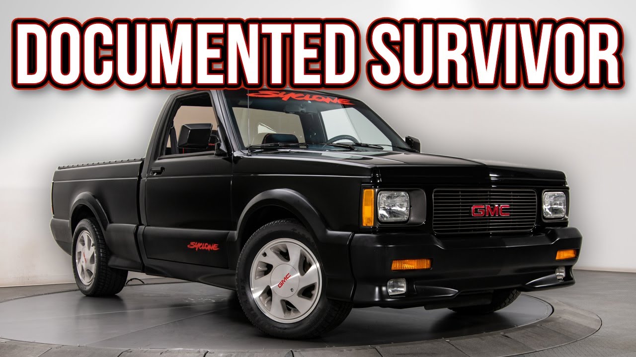 Documented 1991 GMC Syclone Survivor 4.3L Turbo V6 Auto w/only 10K ...