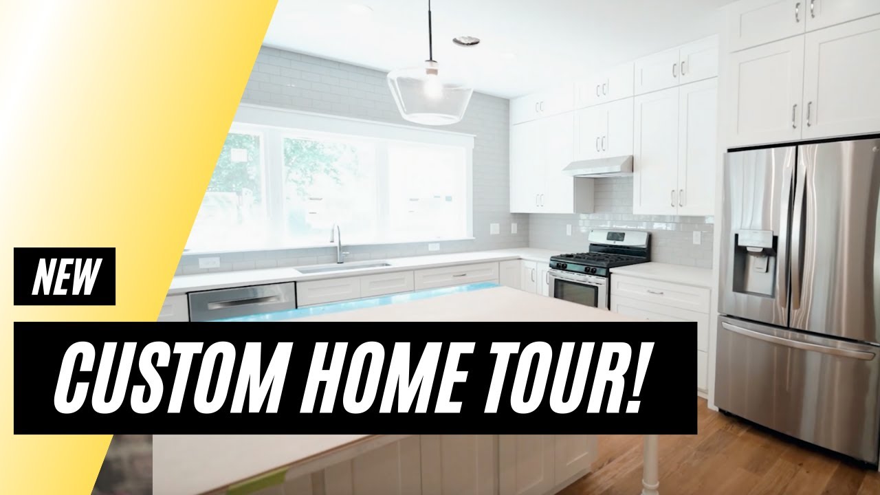 NEW Custom Home Tour - Custom Home Ideas - Custom Home Interior Design ...
