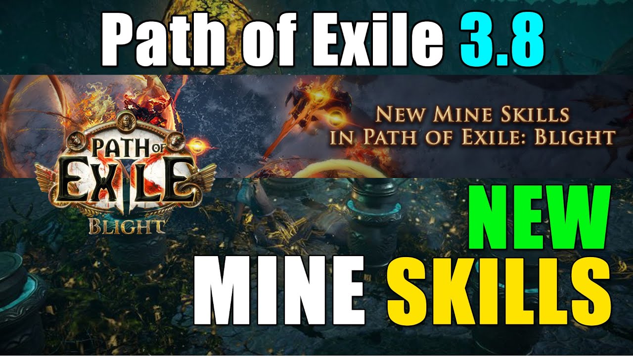 Path of Exile 3.8: NEW MINE SKILLS - YouTube