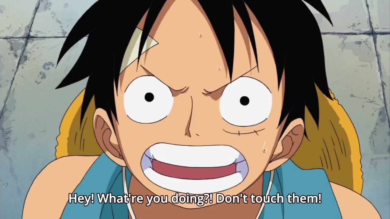Luffy uses conquerers Haki for the first time | one piece episode 415 ...