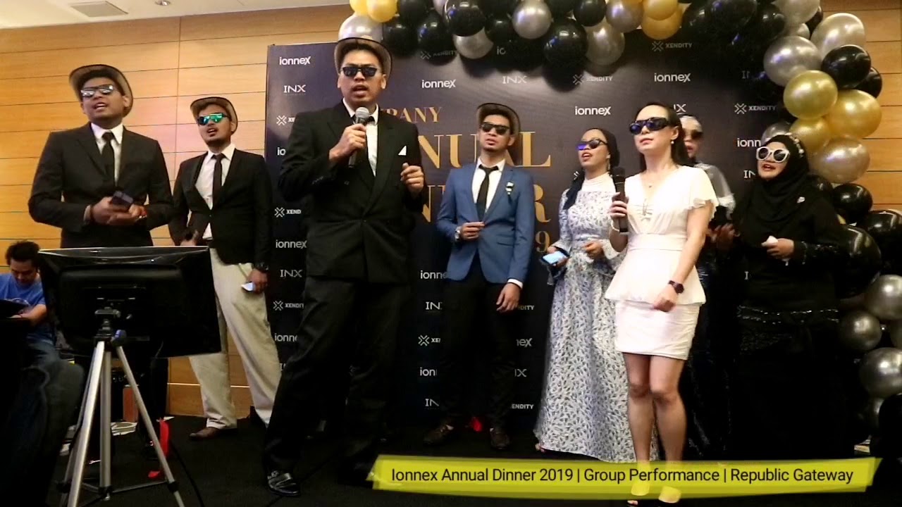 Ionnex Annual Dinner 2019 | Group Performance By Republic Gateway - YouTube