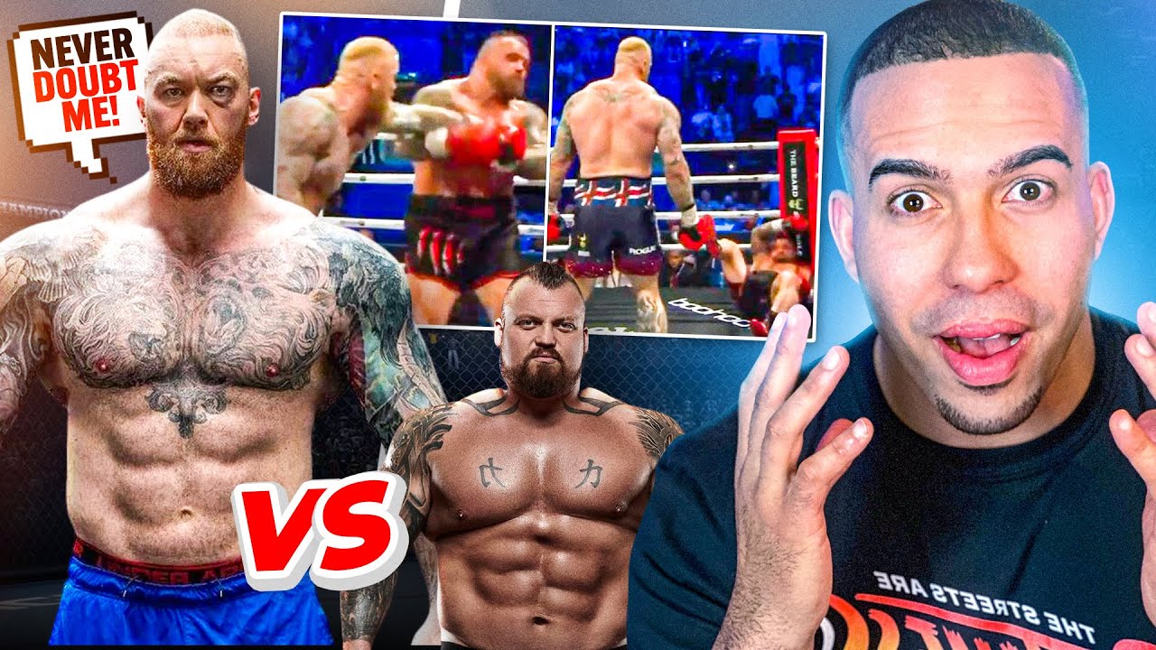 Strongman Rivalry BOXING Match: Eddie Hall vs Thor Bjornsson - YouTube