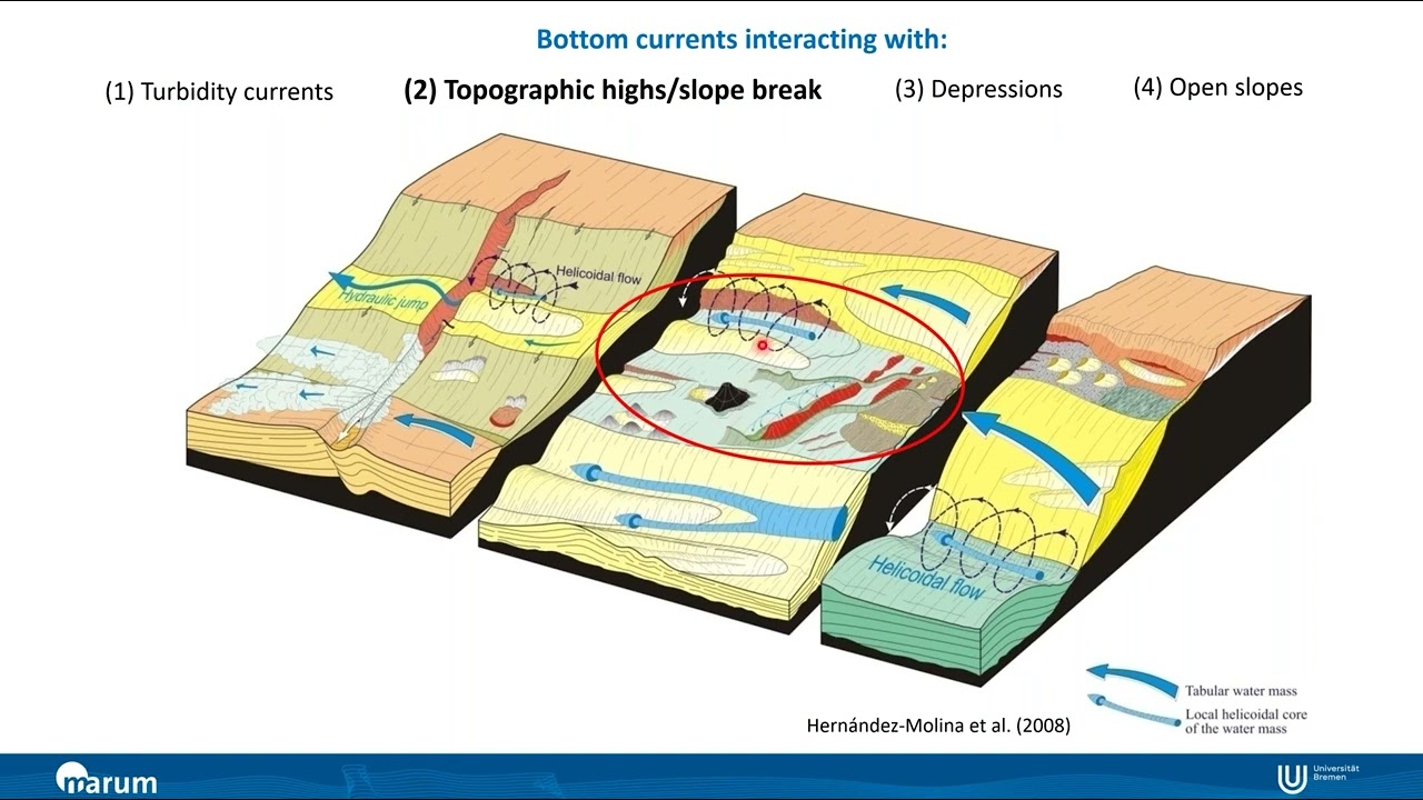 Turbidity Current Diagram