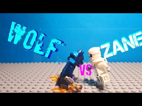 ninjago wolf vs zane - YouTube