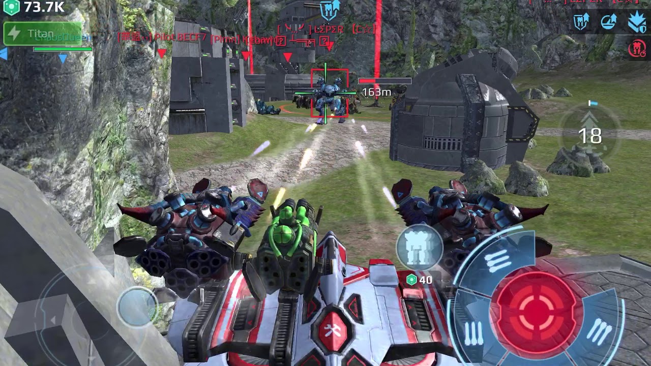 War robots new jump module - YouTube