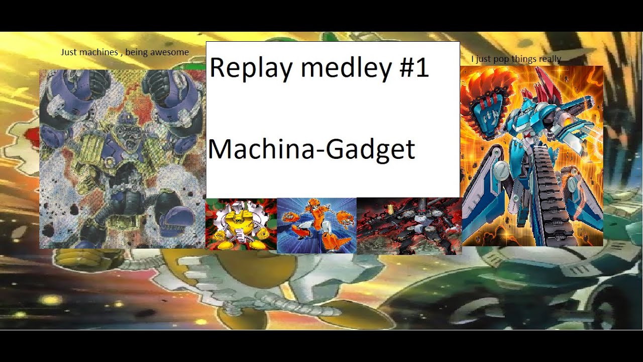 Replay Medley (1) : Gadget-Machina ! Yu-Gi-Oh EDOpro ! - YouTube