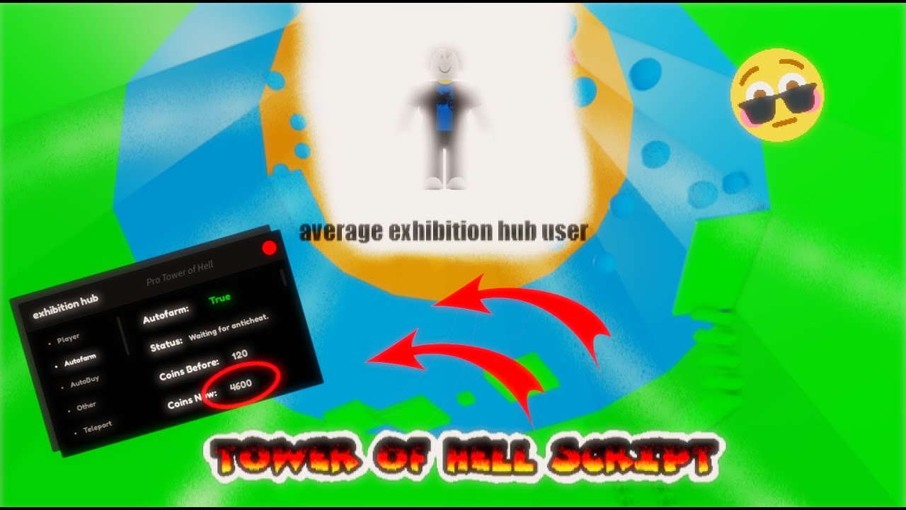 Roblox Tower of Hell Script {exhibition hub} - YouTube