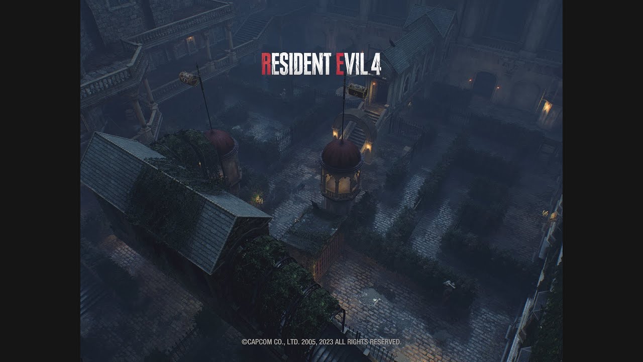 Resident Evil 4 Remake - Courtyard - Topside (Ambience) - YouTube