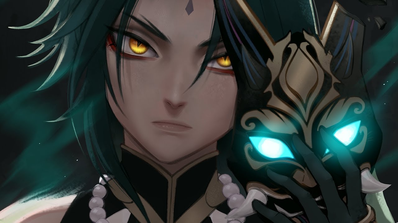 Watch me draw Xiao in 7 minutes - [GENSHIN IMPACT] - YouTube