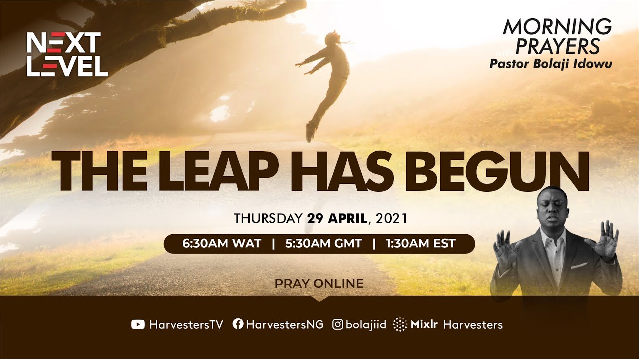 Next Level Prayer || The Leap Has Begun|| Pst Bolaji Idowu || 29th ...