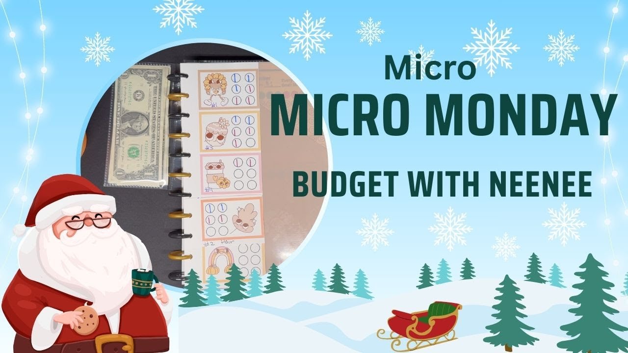 Micro Monday || Cash stuff $10 into my low priority sinking funds - YouTube
