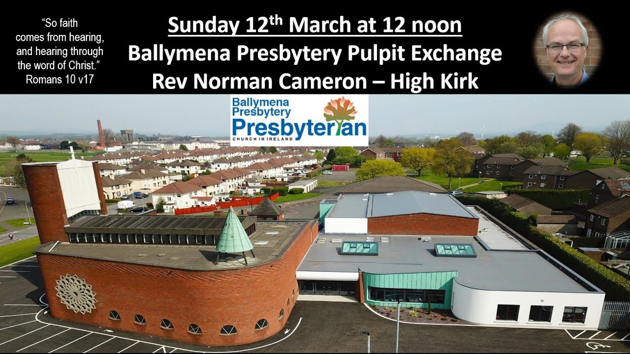 12-03-23 Killymurris Morning Worship 12pm - Rev Norman Cameron - YouTube