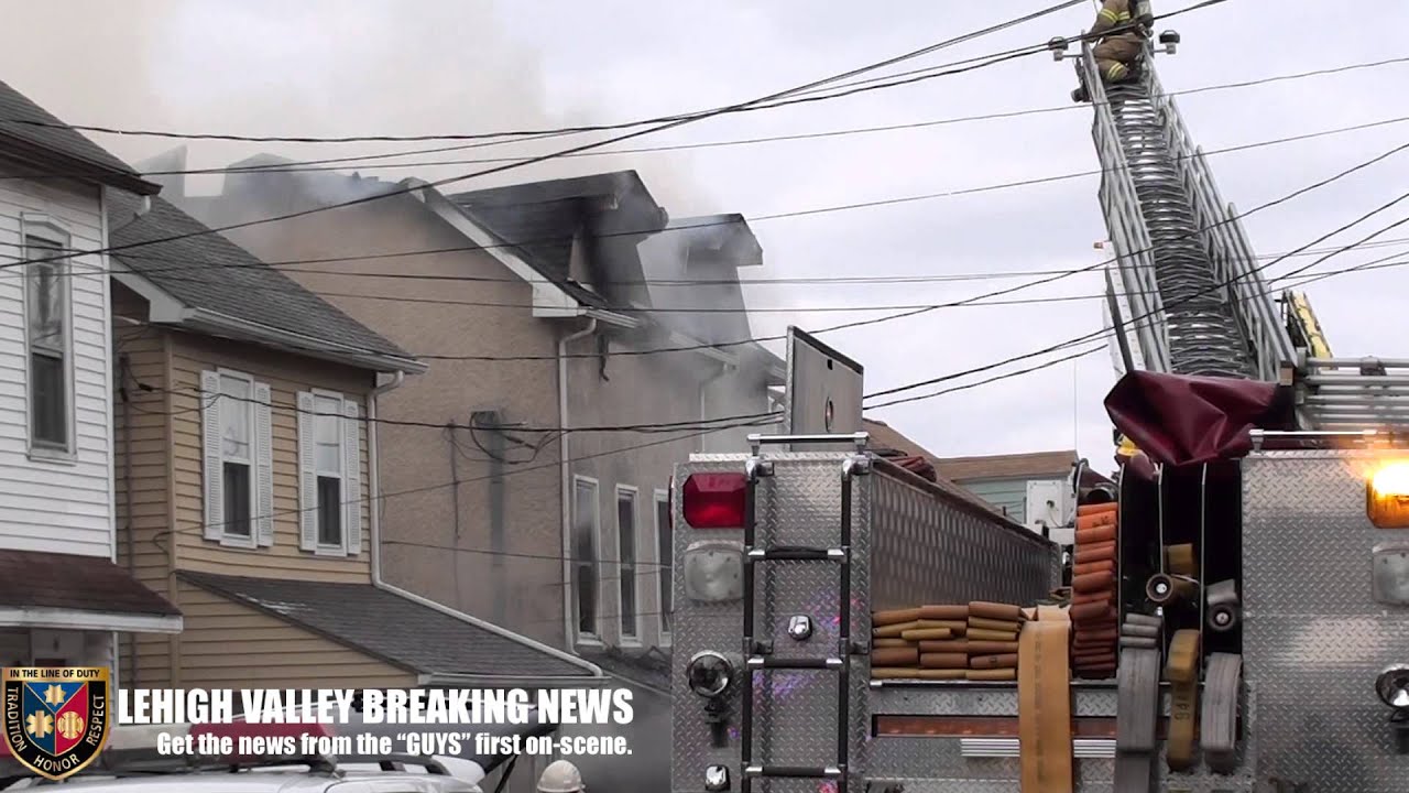 Emmaus Fatal 2 Alarm Fire - YouTube