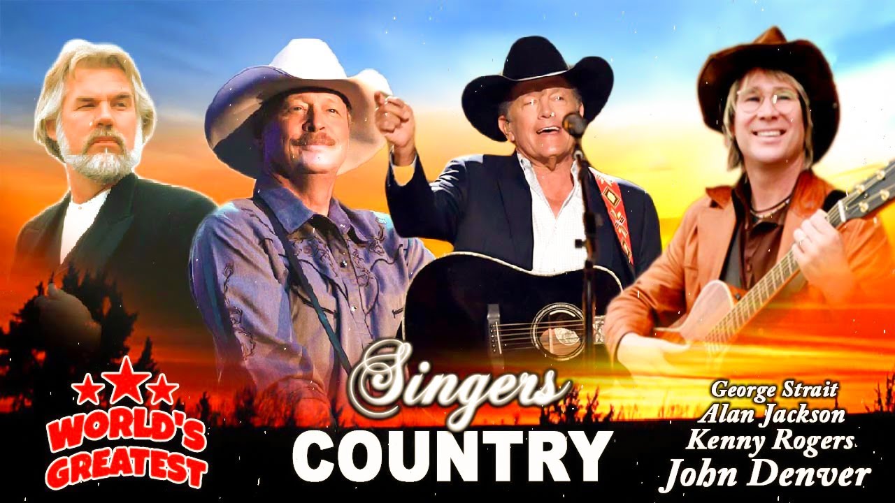 George Strait Alan Jackson Kenny Rogers Garth Brooks John Denver george-strait-alan-jackson-kenny-rogers-garth-brooks-john-denver