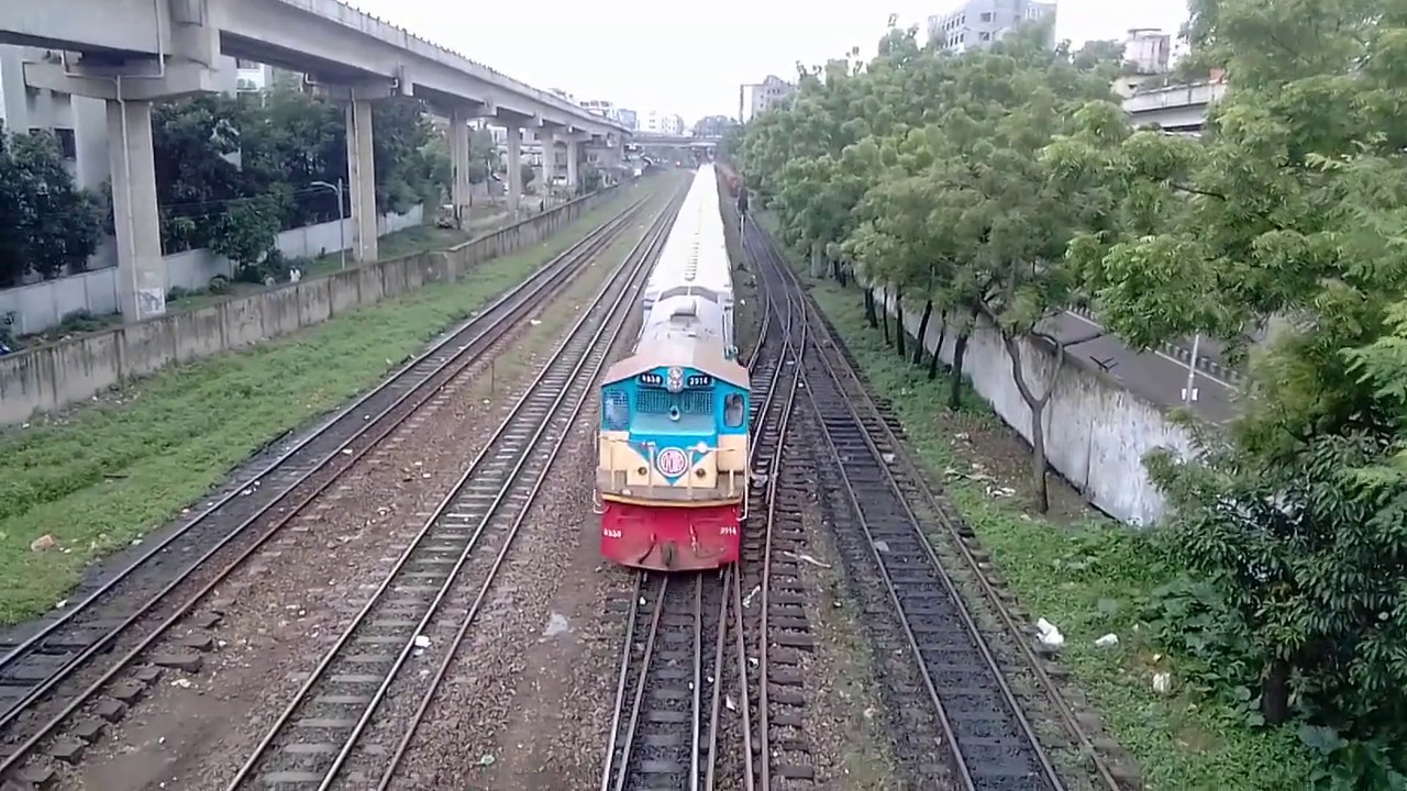 Kalni Express || কালনী এক্সপ্রেস || Dhaka to Sylhet intercity train ...