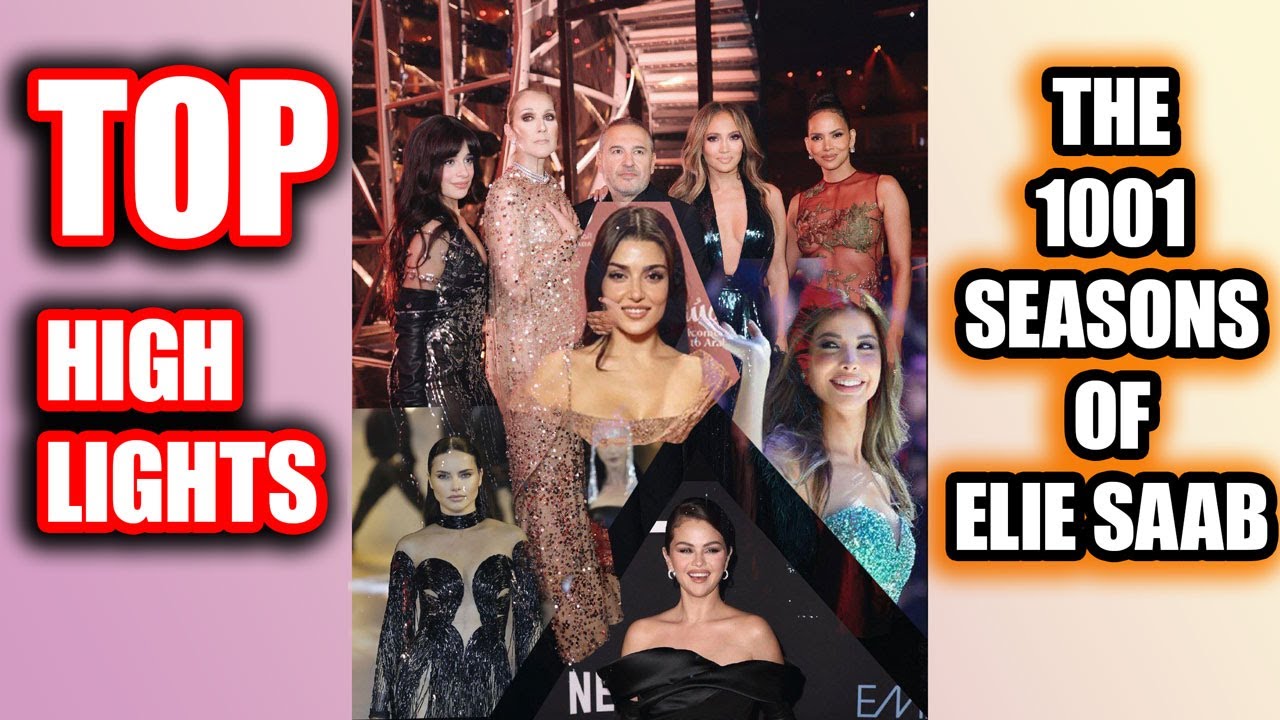 Top Highlights from Elie Saab's "1001 Seasons" Fashion Show in Riyadh ...