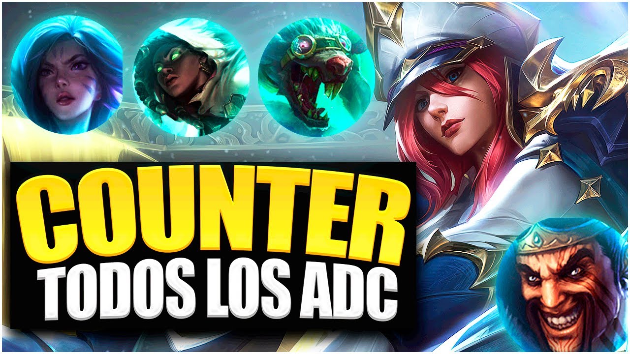 ¿ADC COUNTER de ADC? 😱 ASHE está ROTA en BOTLANE 💥 - YouTube