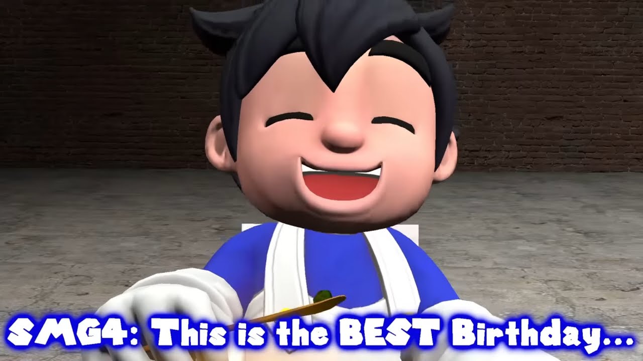 HAPPY BIRTHDAY SMG4!!! (Reacting to Super SMG4 Party) - YouTube