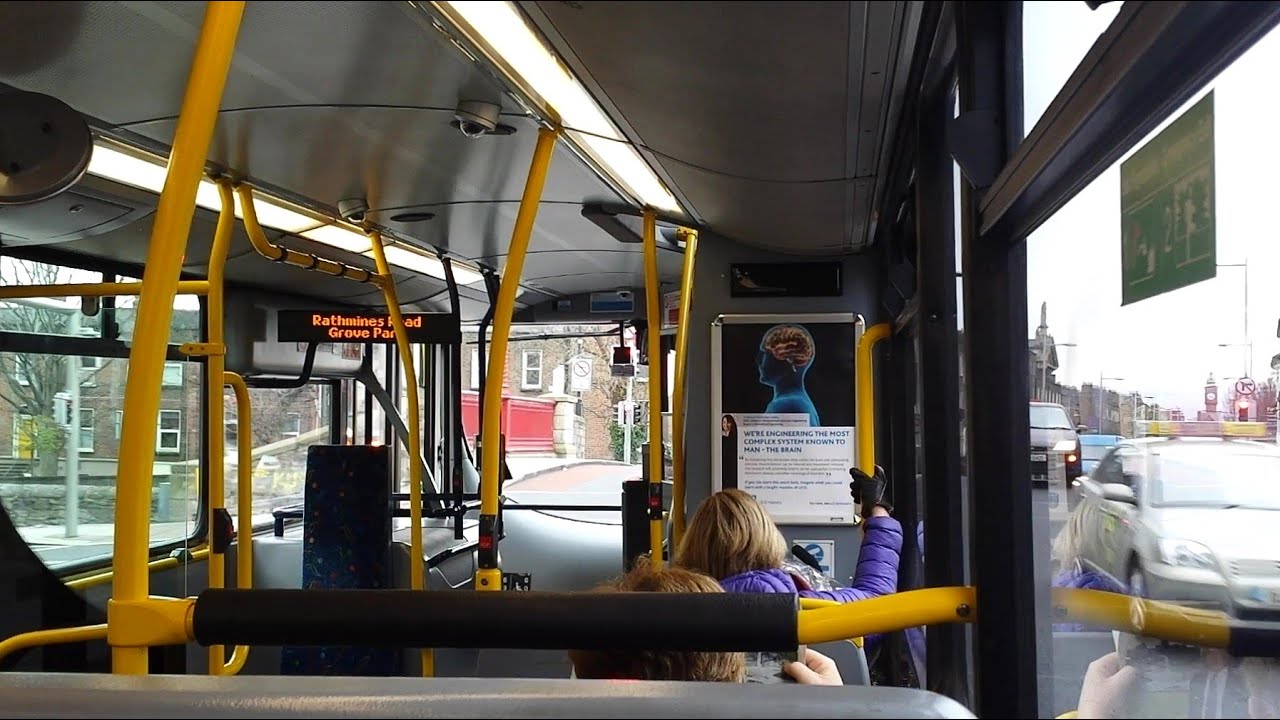 Dublin Bus - 15B Route from Portobello Bridge to Rathmines Road - YouTube