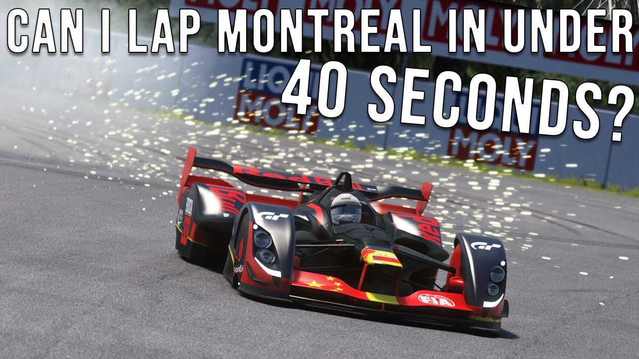 Can I Lap The Montreal Circuit In Under 40 Seconds? - YouTube