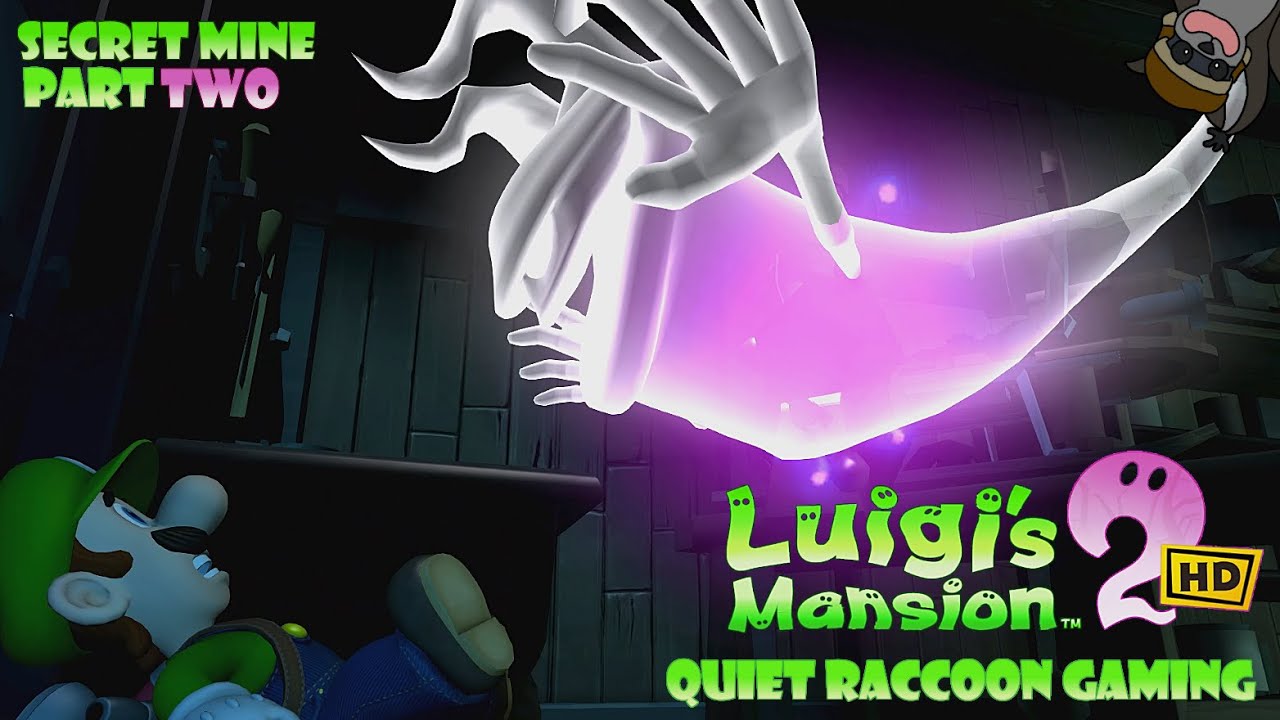 Luigi's Mansion 2 HD (Switch) Secret Mine Part Two - YouTube