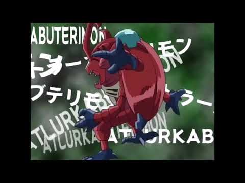Digimon Adventure - All Evolutions (Japanese)