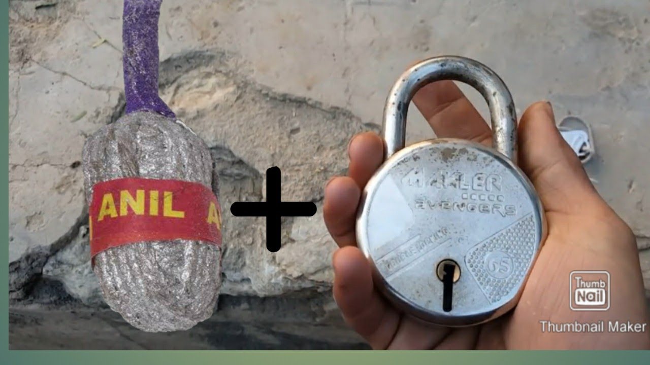 Lock and Anil Bomb | Will it break | - YouTube