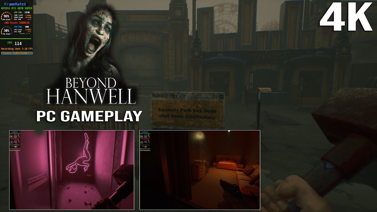 Beyond Hanwell - PC Gameplay - Strip Club and Amusement Park - 4K - YouTube