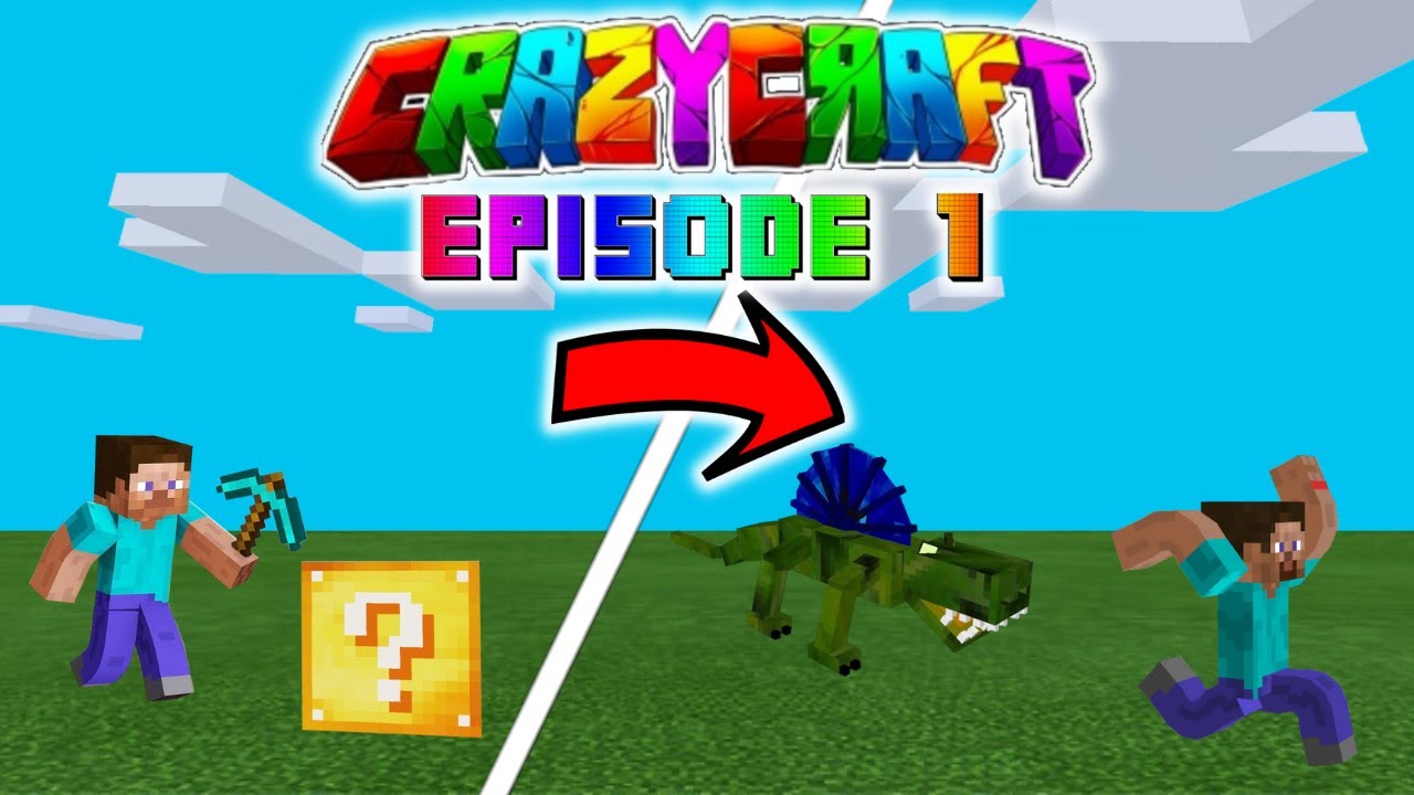 Minecraft Crazy Craft 4.0 Ep.1 - YouTube