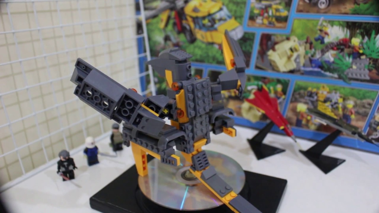 Metal Gear Solid RAY lego figure - YouTube