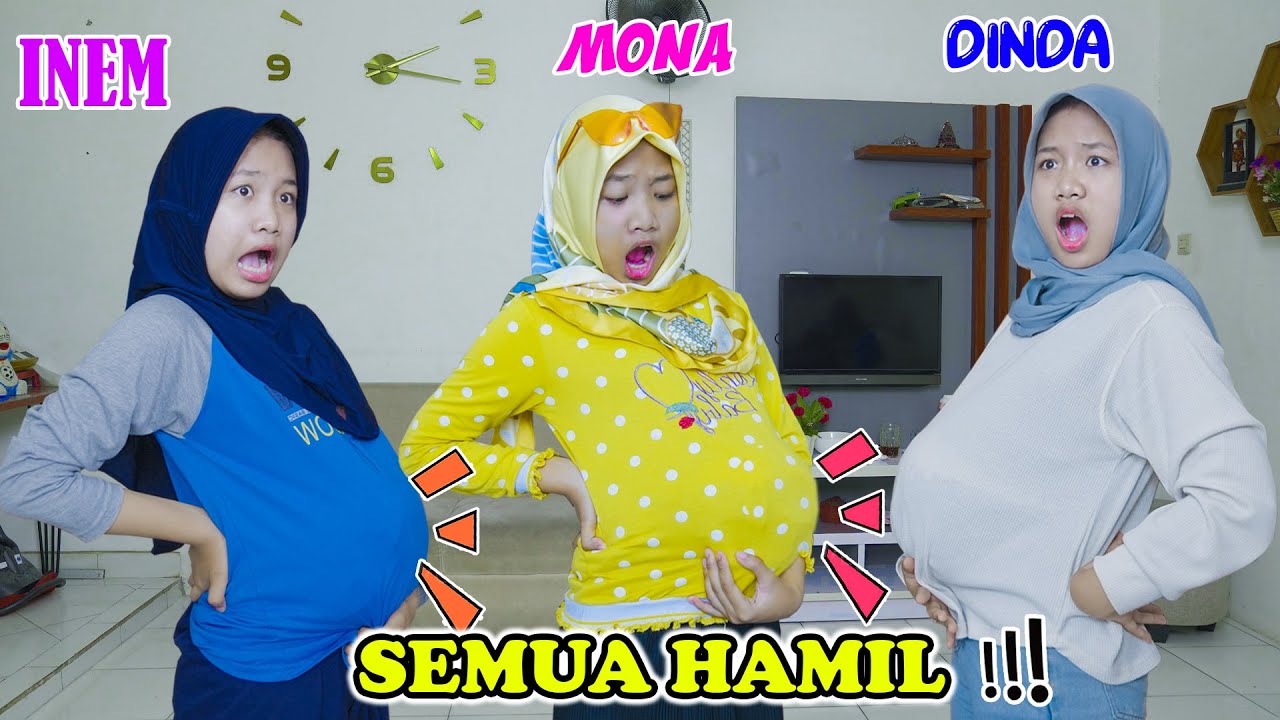 MONA, INEM DAN DINDA HAMIL - YouTube