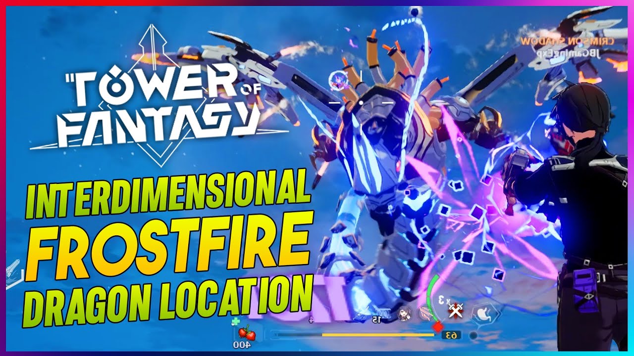 Tower of Fantasy - How to Go Interdimensional Frostfire Dragon Boss Location in Artificial ...