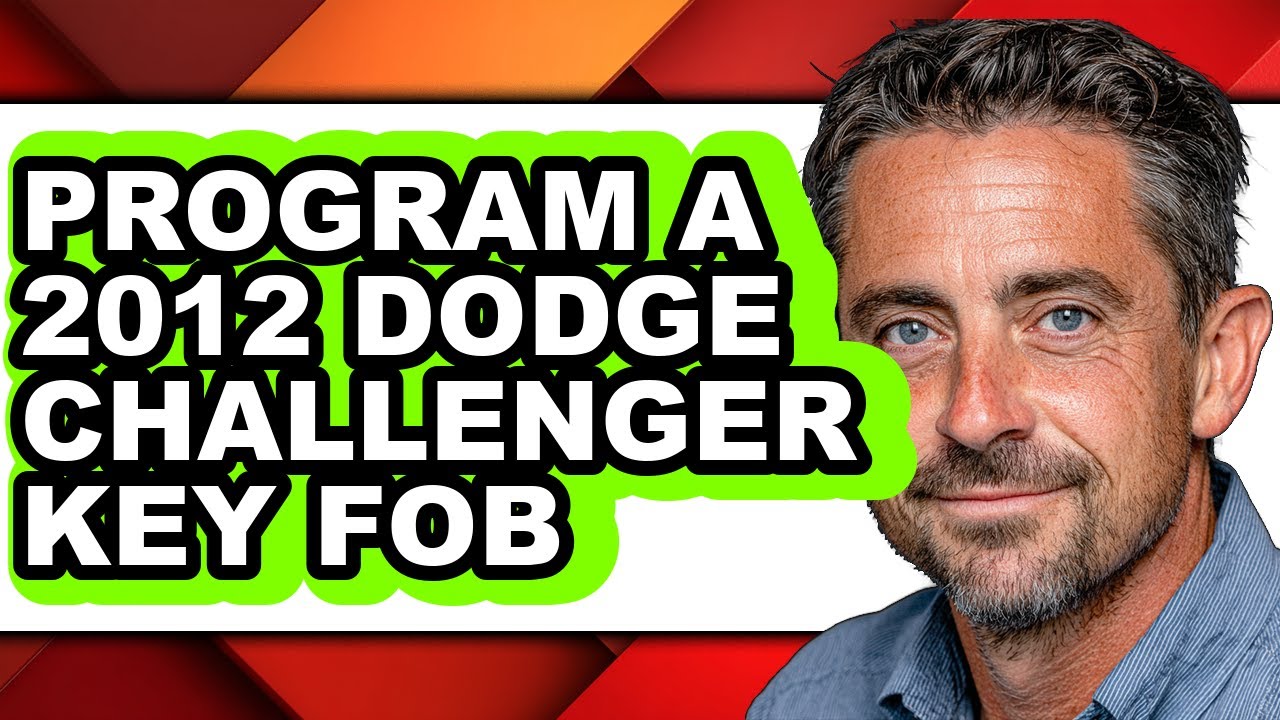 How To Program A 2012 Dodge Challenger Key Fob (UPDATED) - YouTube