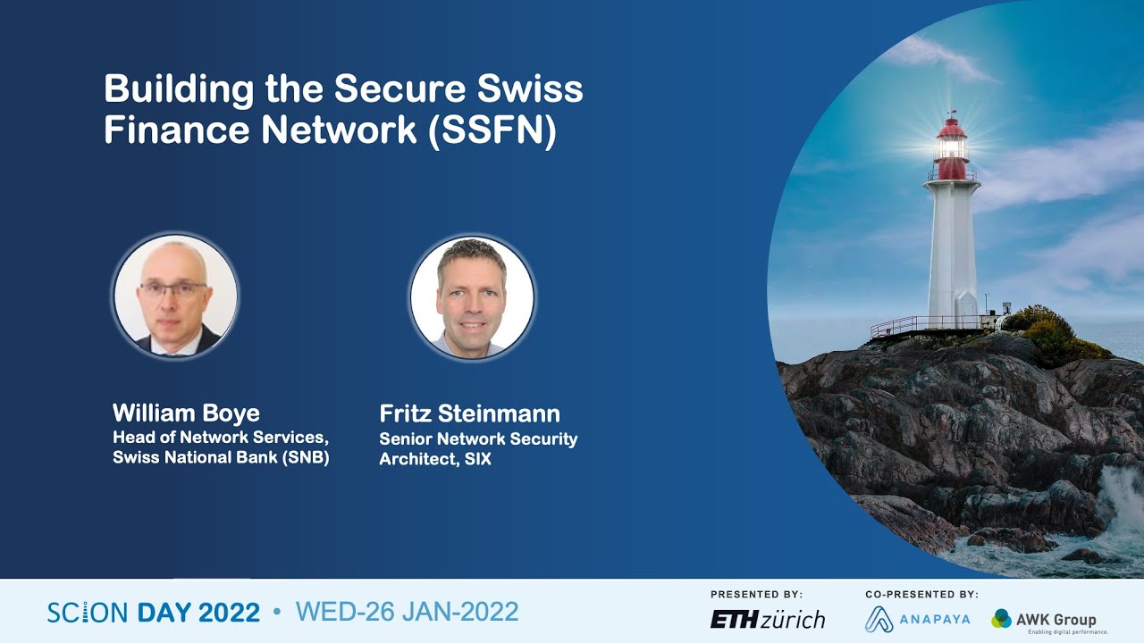 Building The Secure Swiss Finance Network (SSFN) - William Boye & Fritz ...