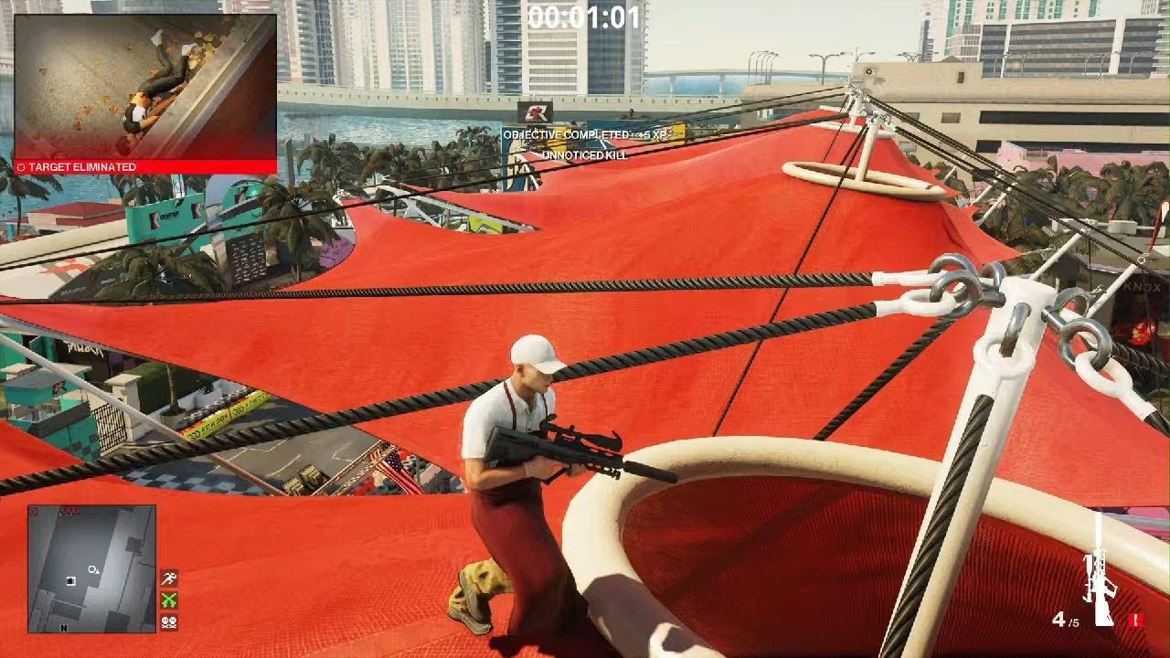 HITMAN 3 - Food the Fish! (my contract) hide all bodies - YouTube