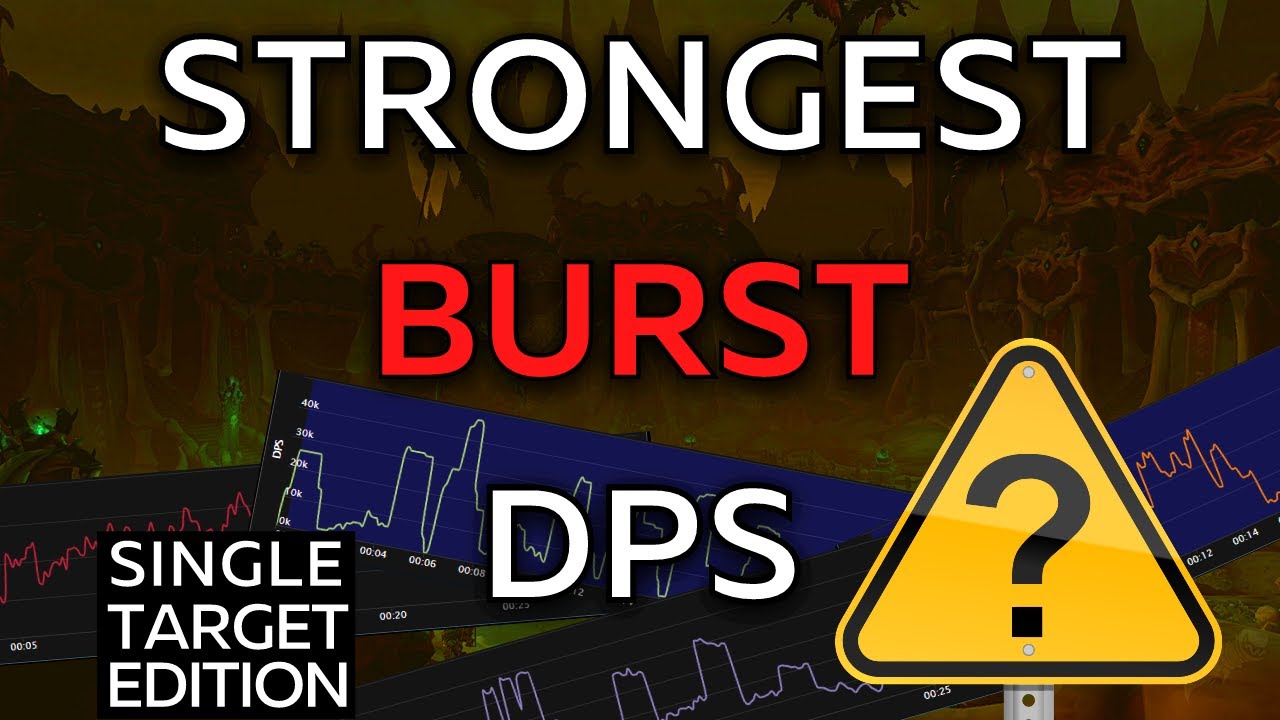 BURST DPS: Single Target - 30 seconds - Bloodlust - STRONGEST Specs ...