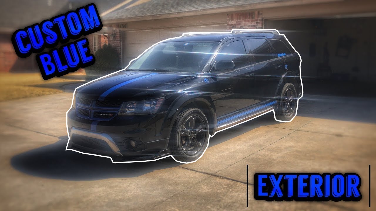 2017 Dodge Journey | Custom Blue Decals & More - YouTube