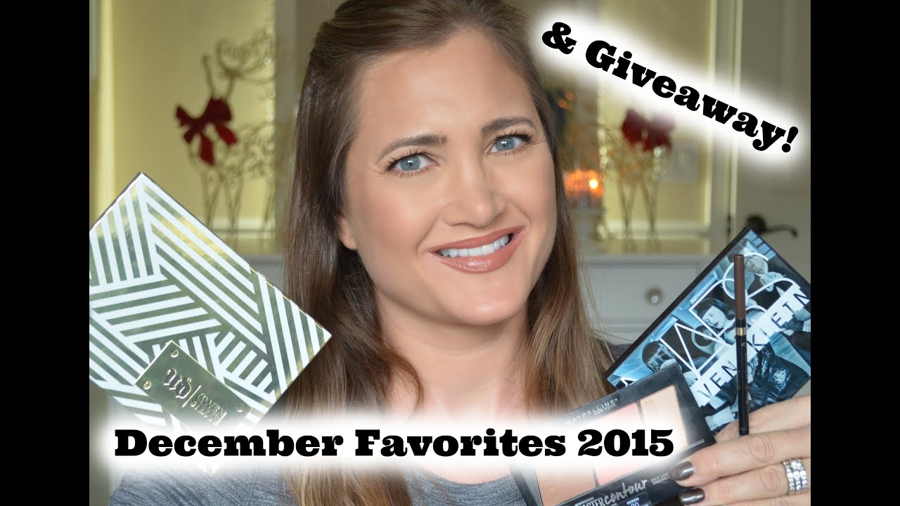 December Favorites 2015 & Giveaway! | CLOSED | Cate Trunnell - YouTube