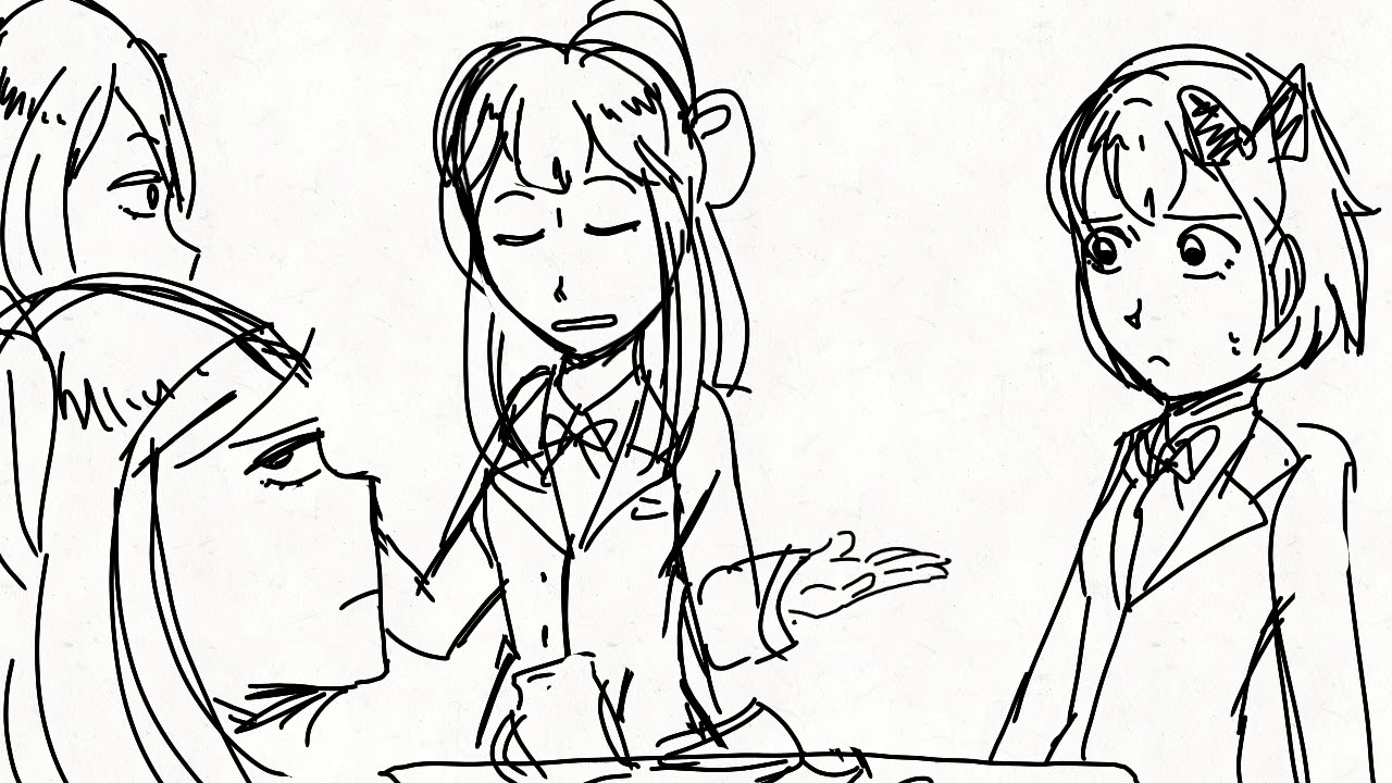 Who Broke It? DDLC Animatic (also I hate YouTube) - YouTube