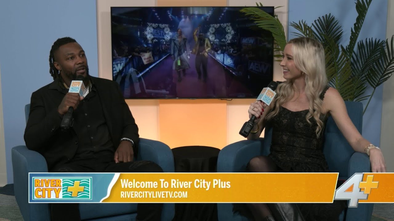 River City Plus: Inside the ring with AEW star, Swerve Strickland - YouTube