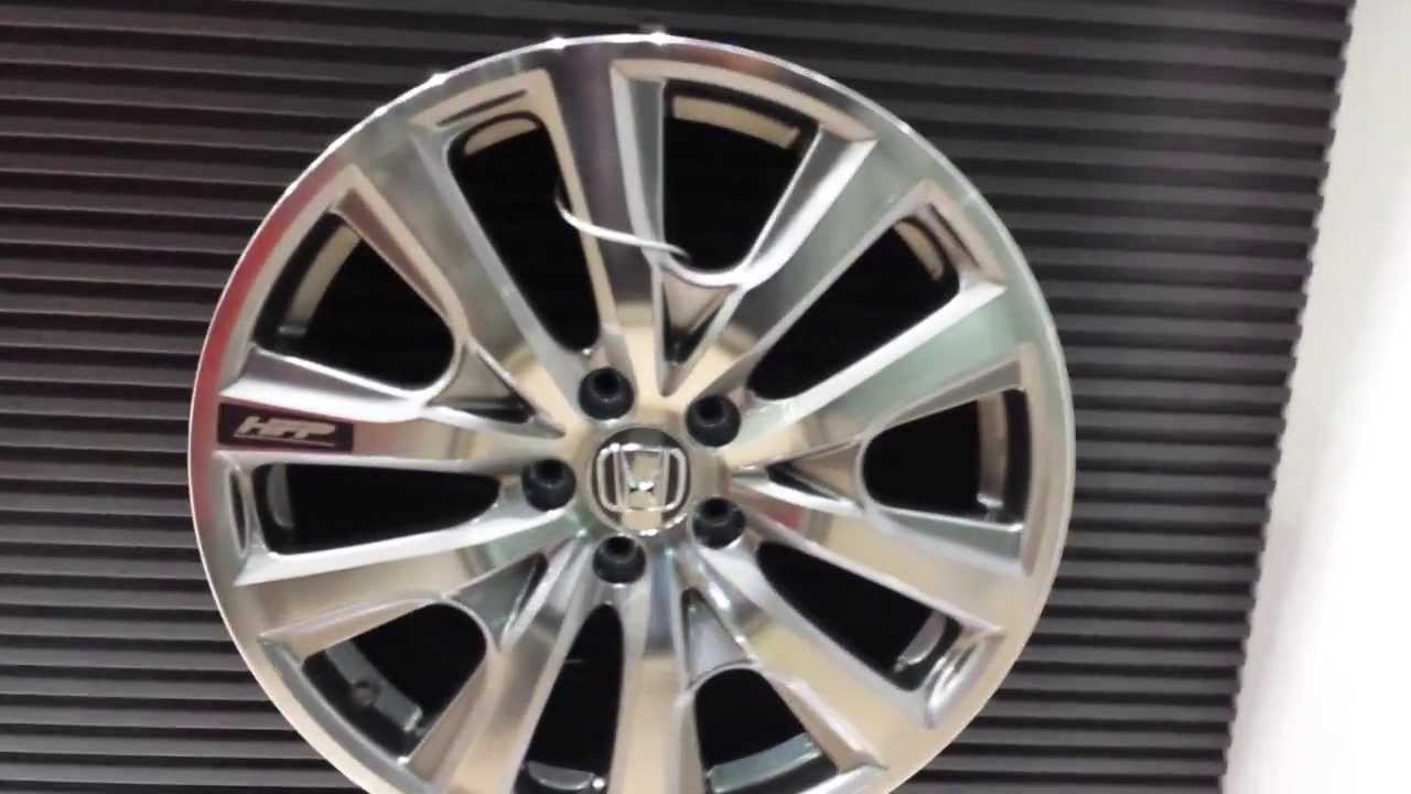 HFP HONDA FACTORY performance wheels DEMO - YouTube