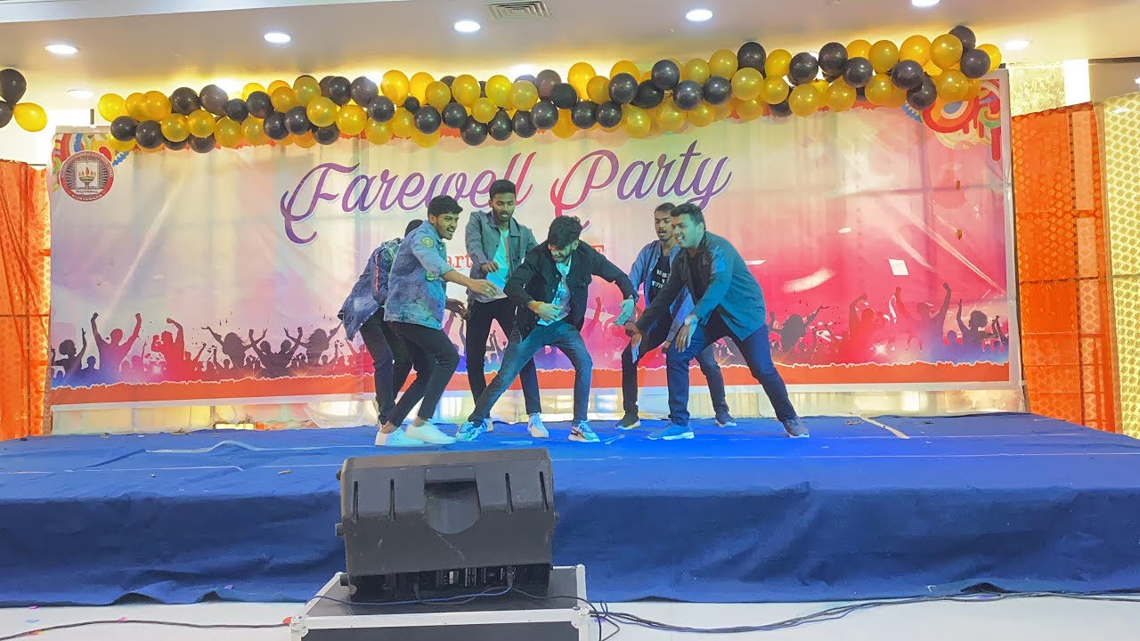 Farewell dance performance in Pscmrcet form 3rd year ece 2021-2024 ...