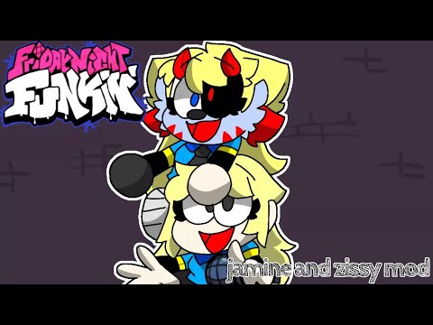 Jamine and Zissy mod //fnf piggy animators edition W.I.P//