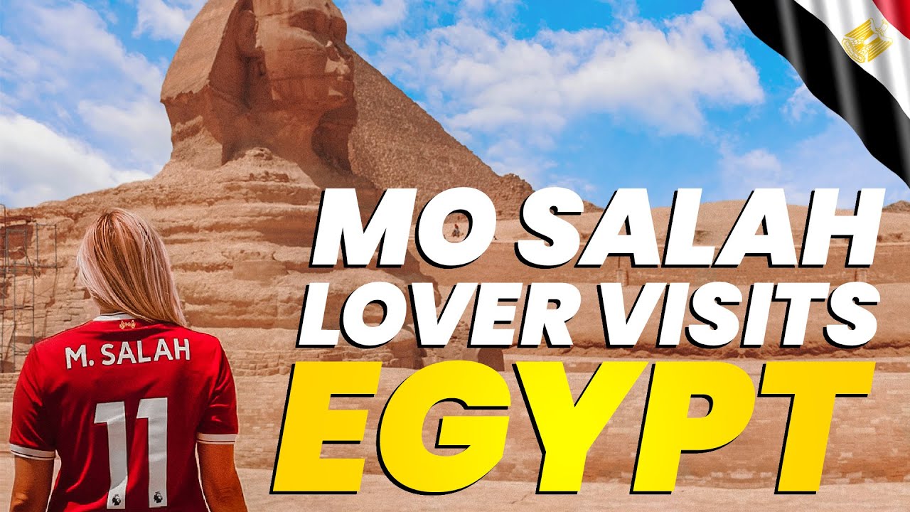 I Wore A Mo Salah ((ليفربول)) shirt at the Pyramids and it was crazy ...
