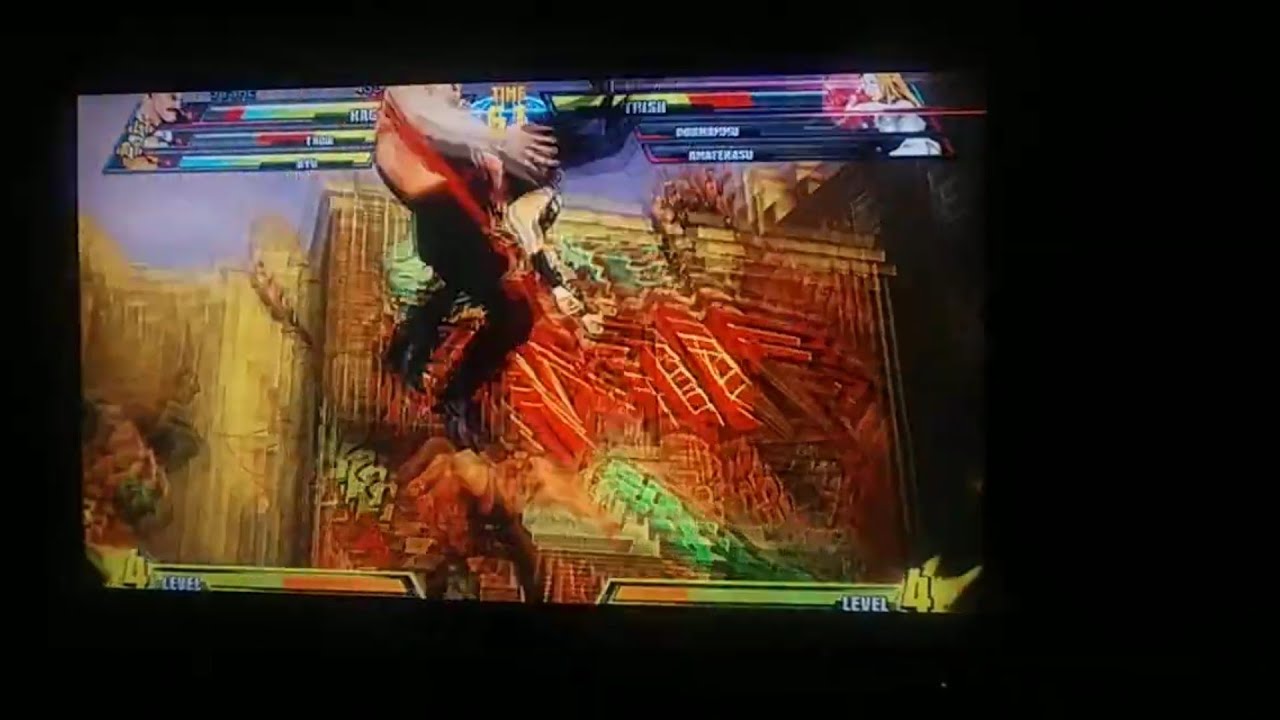 Marvel vs Capcom 3 Fate of Two Worlds Haggar Piledriver on Trish Ryona ...