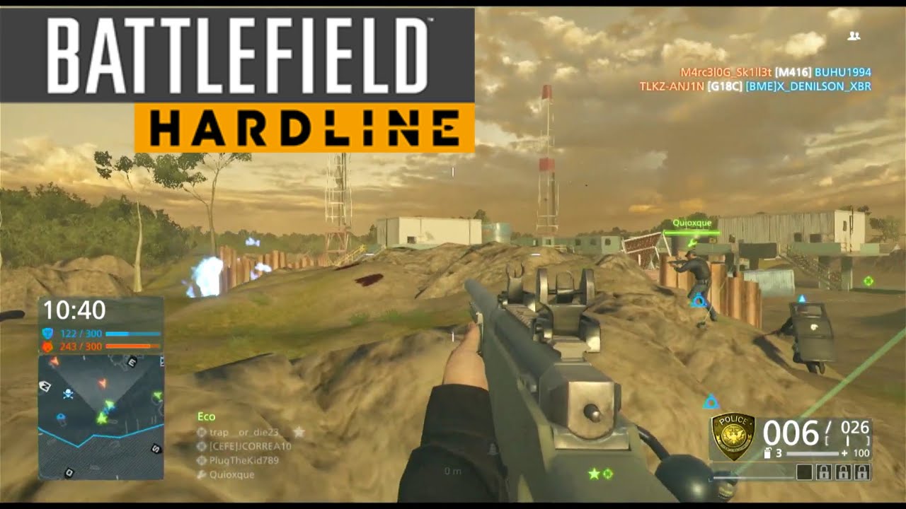 Battlefield Hardline : TCT: EQUIPO - EVERGLADES PS3 - YouTube