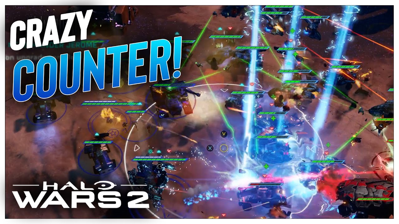 They had a CRAZY Counter Attack in Halo Wars 2... - YouTube