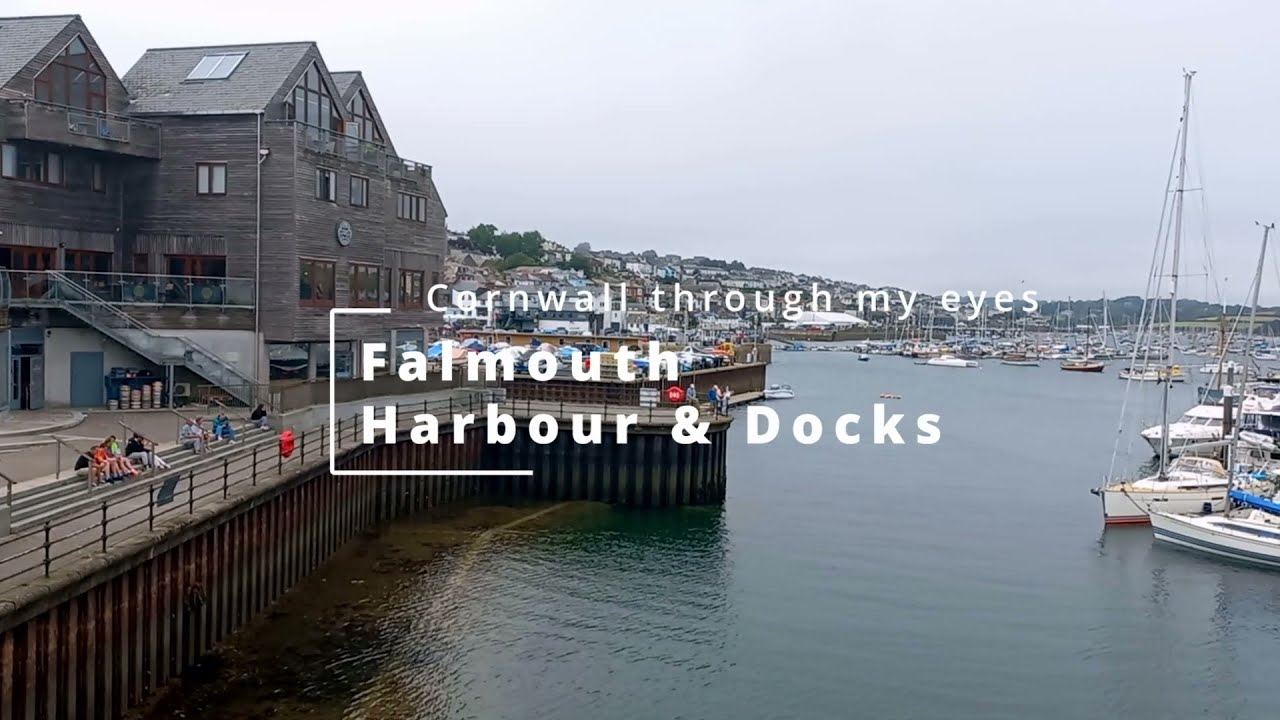 Falmouth Harbour & Docks 🇬🇧 Hidden Gem in South East Cornwall ...
